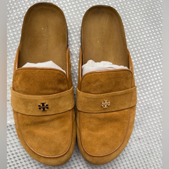 Tory Burch | Shoes | Tory Burch Everly Cork Leather Mule Shoes | Poshmark